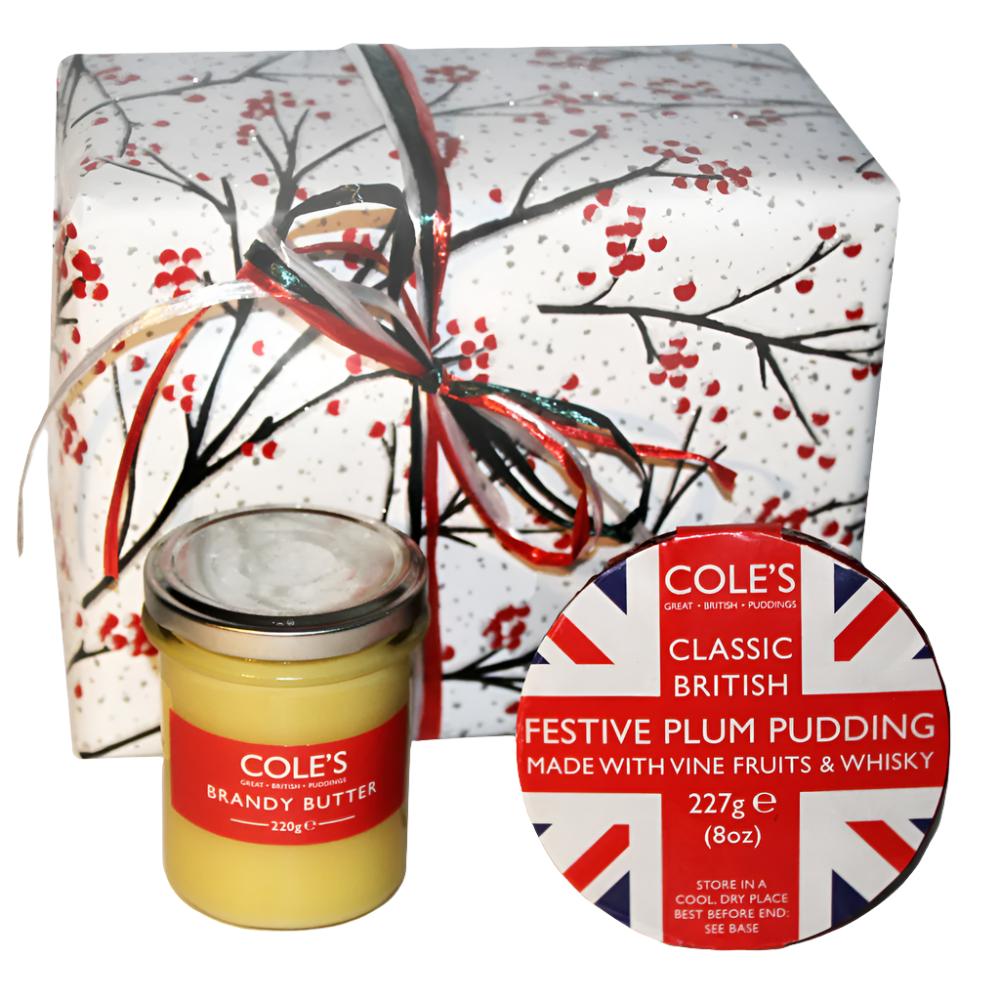 Coles Christmas Pudding Brandy Butter Gift Box – bluemoonteas.com